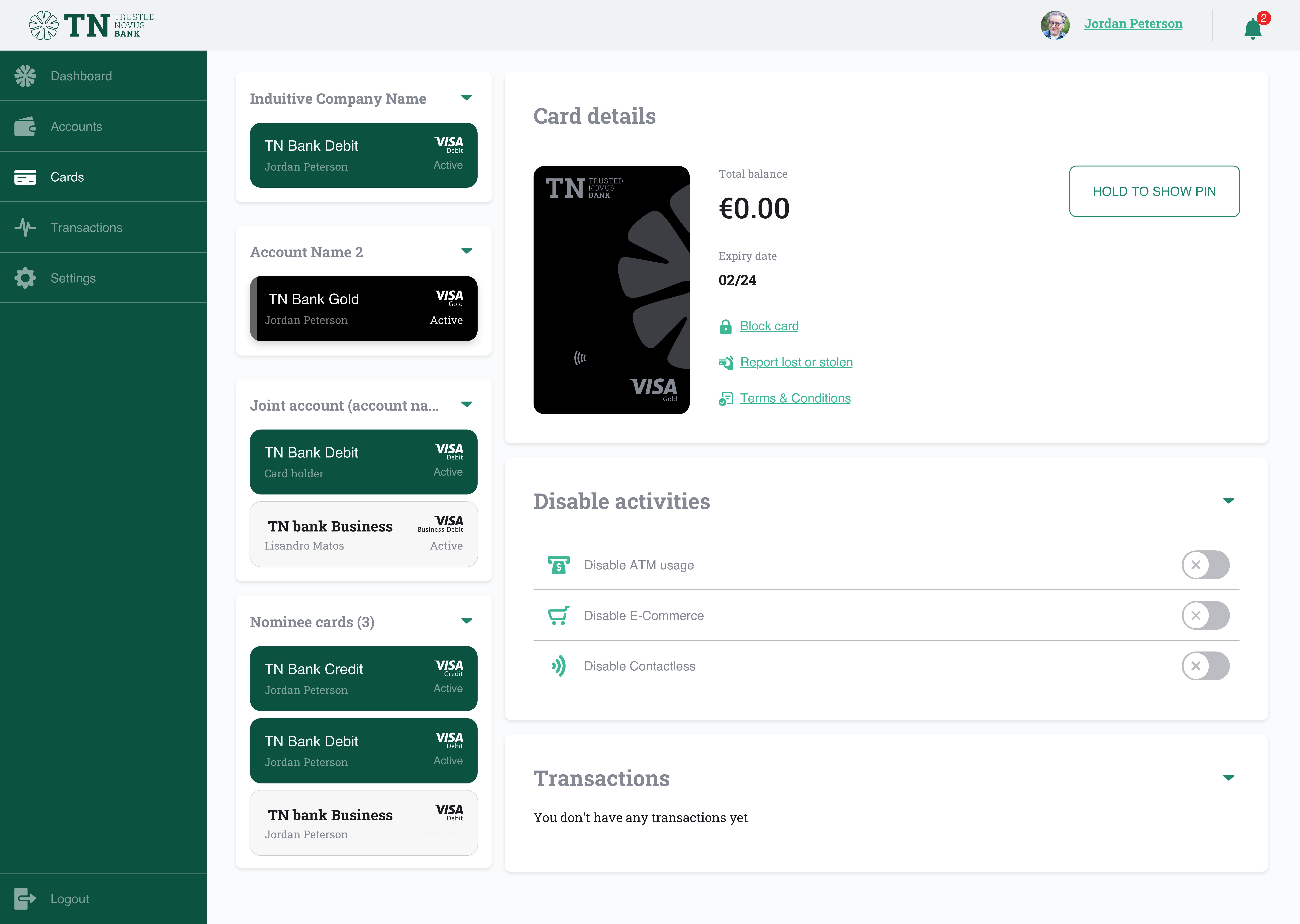 Follow the next steps below to activate your card.