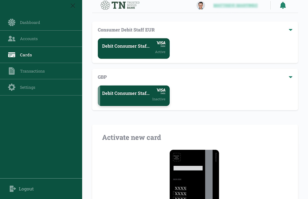 Your password must consist of: